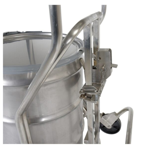 Vestil DBT-SS-DLX Stainless Steel Drum Truck (Deluxe) - Industrial ...