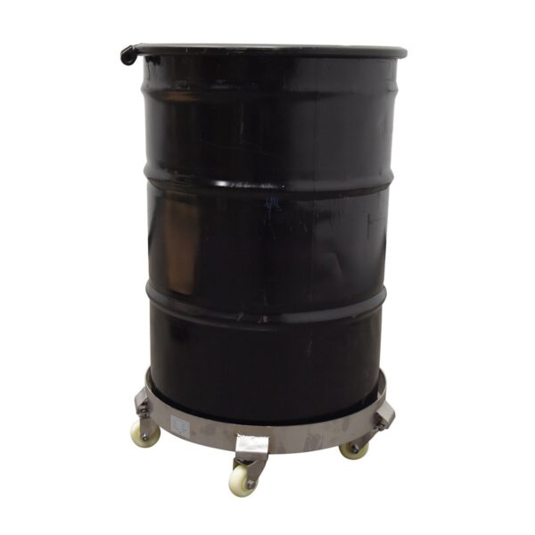 Vestil DRUM-FSD-SS-55-N Stainless Steel Drum Dolly 5 Spoke - Industrial ...