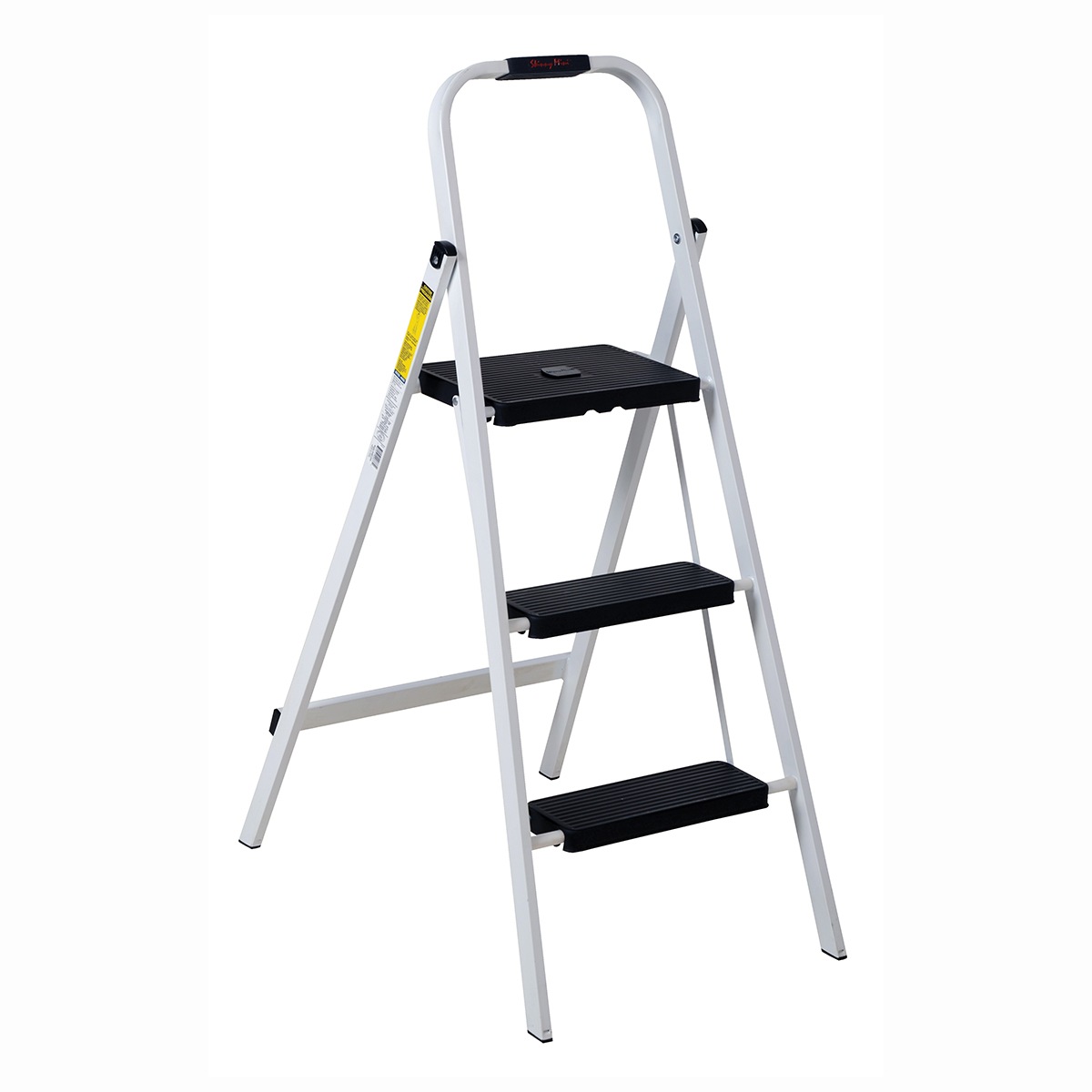 Vestil FSL-3 Fold-Up 3 Step Ladder 200 LB Capacity - Industrial Supply ...