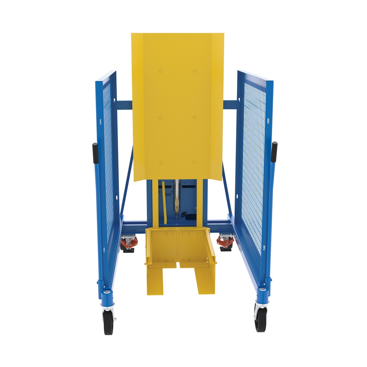 Vestil DC Power Trash Can Dumper 400LB - Industrial Supply Depot