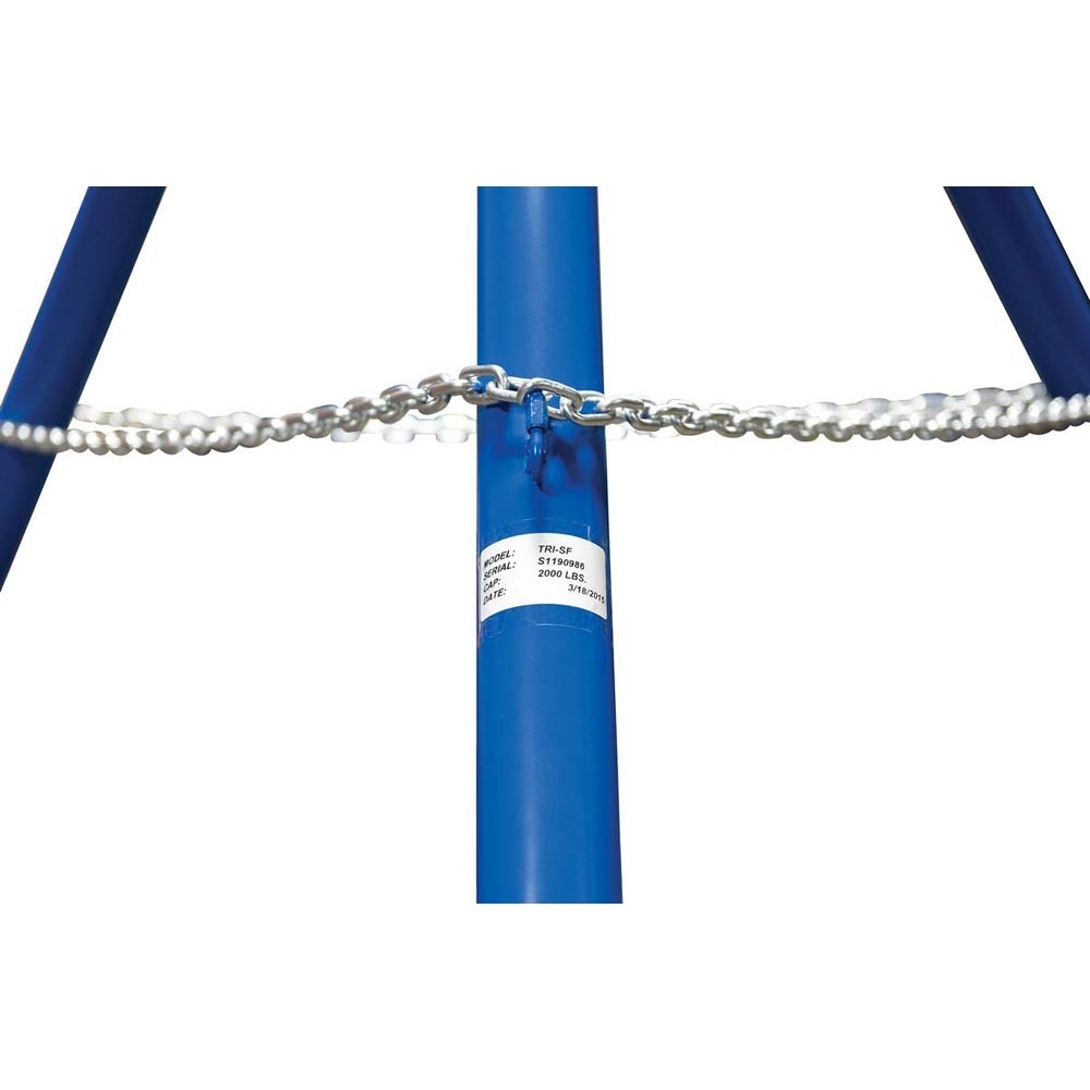 Vestil TRI-SF Steel Tripod Stand with Non-Adjustable Legs - Industrial ...